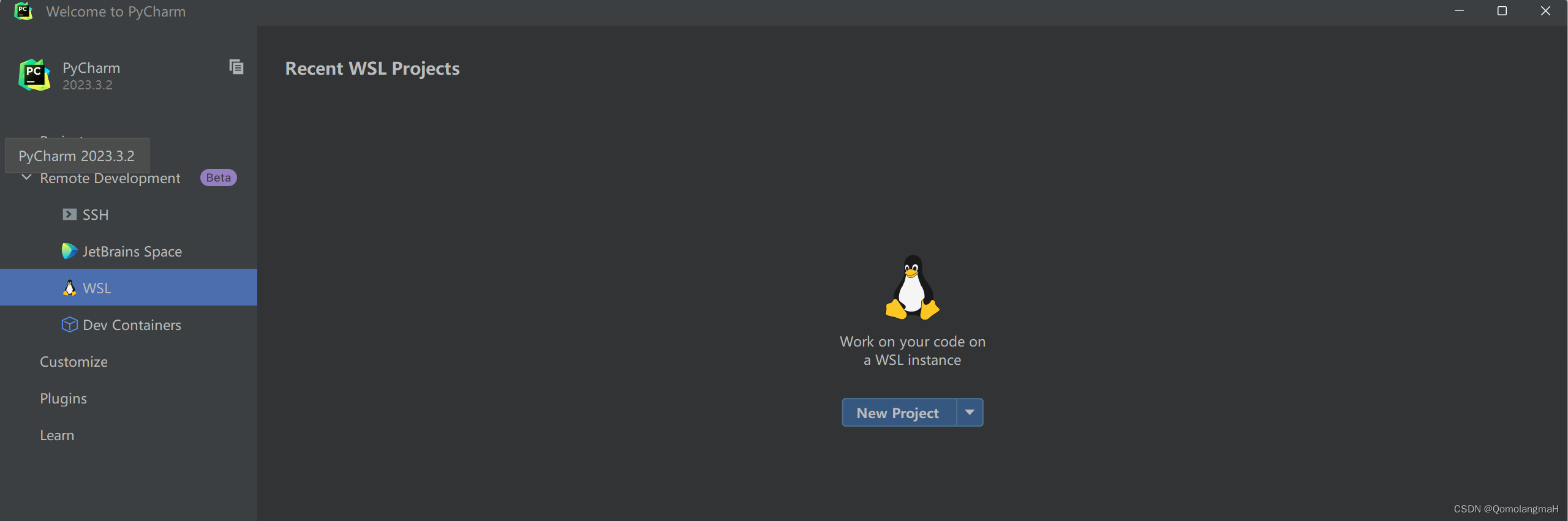 【Jetbrains全家桶】PyCharm专业版远程开发Remote Development合集（SSH、JetBrains Space、WSL、Dev Containers）_wsl ...