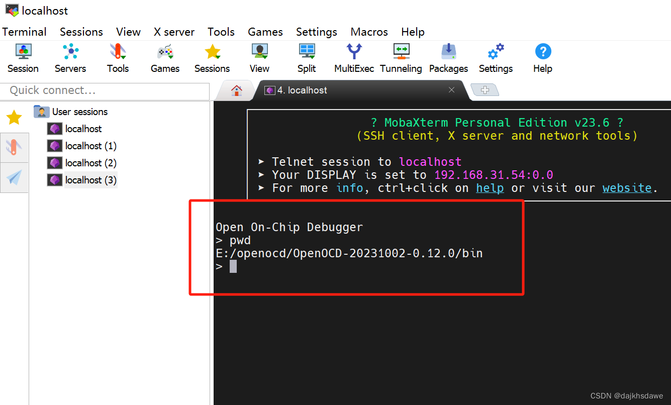 openocd配合J-link下载调试程序_openocd jlink-CSDN博客