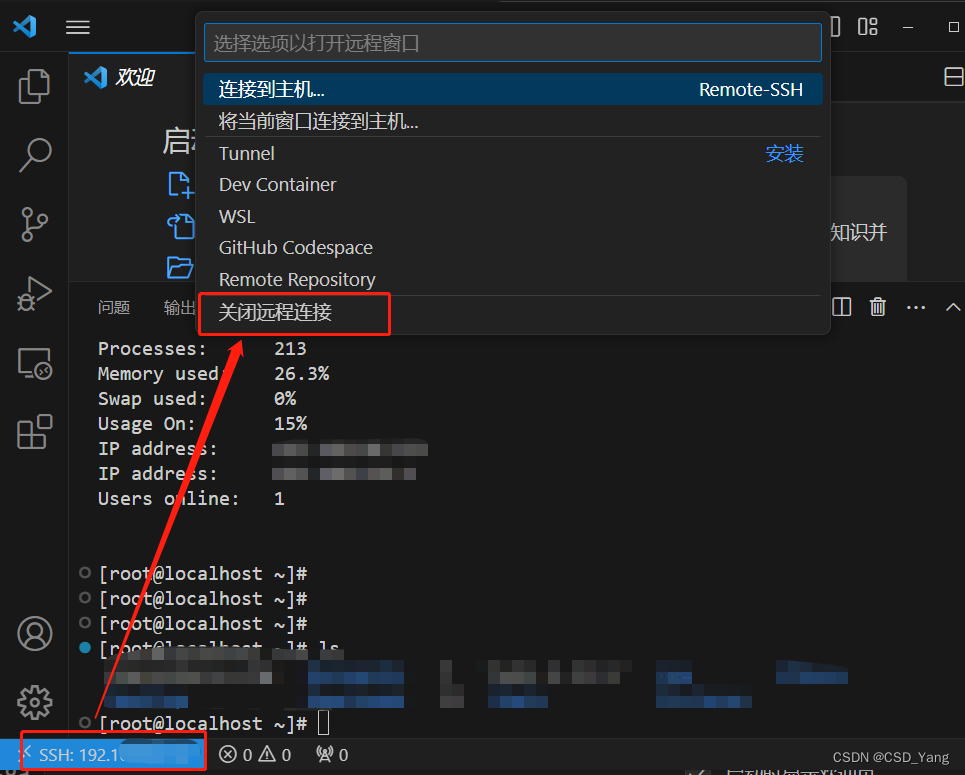 VSCode 远程登陆openEuler_vscode 远程openeuler-CSDN博客