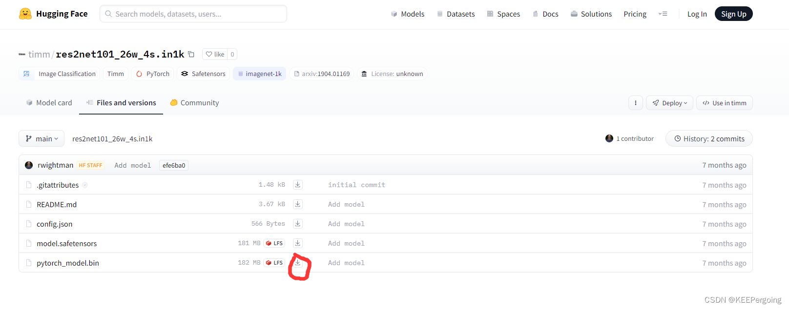 timm模块加载预训练模型报错——解决_在服务器上跑代码,加载timm预训练模型时超时,怎么解决-CSDN博客