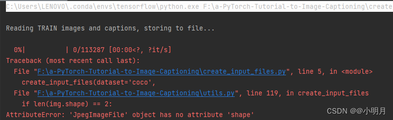 Show,Attend and tell代码复现---pytorch方法手把手一步一步实现_python代码复现show, attend and tell: neural image capt ...