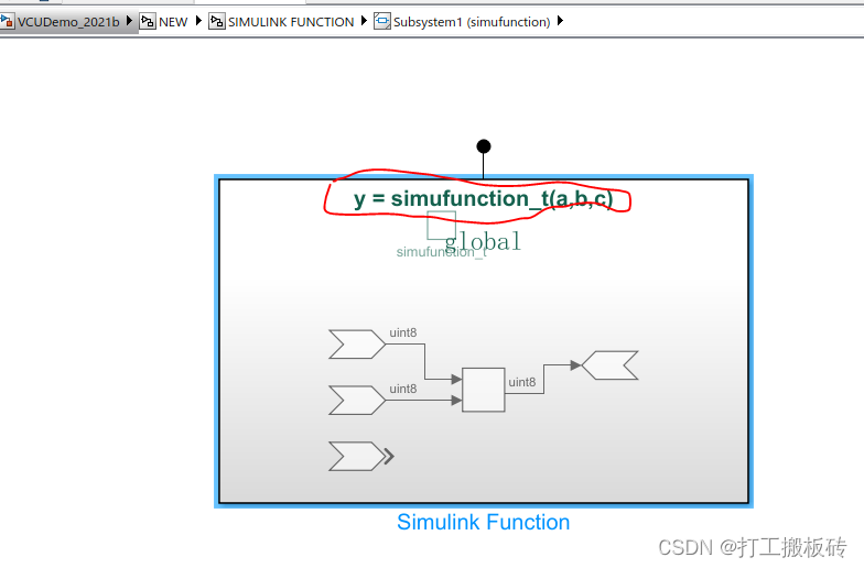 FunctionCaller&SimulinkFunction_simulink模型显示function和function caller之间的连线-CSDN博客