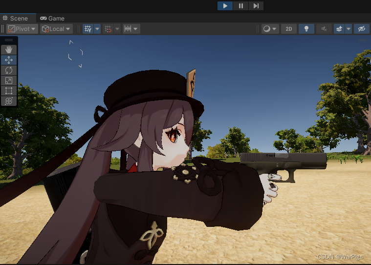 Unity动画系统笔记 Unity动画的original 和 Rootnoderotation的差别 Csdn博客
