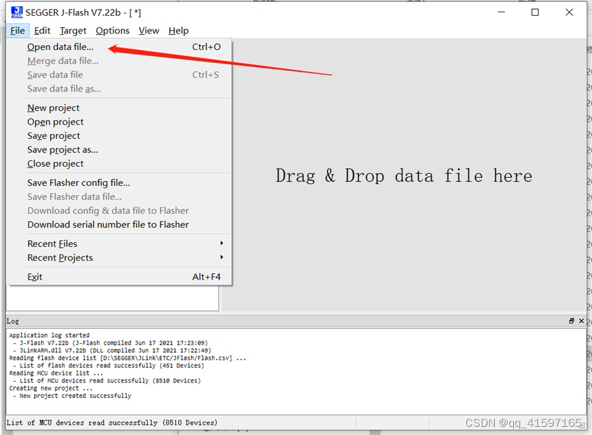 MCU通过Jflash烧录MCU程序_怎么通过jflash烧完程序能运行-CSDN博客