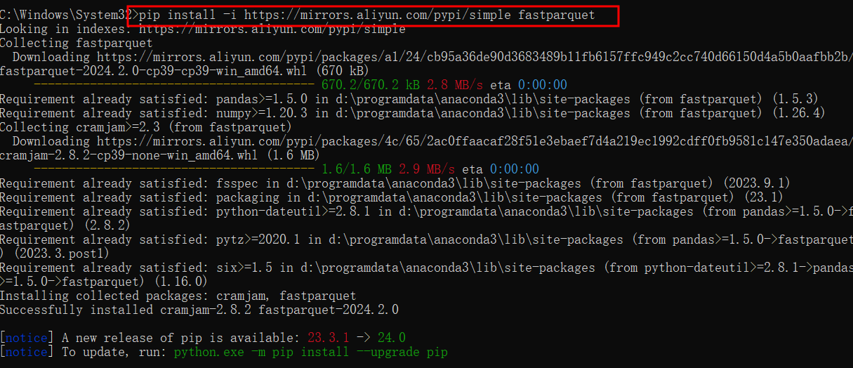 Python之fastparquet：fastparquet的简介、安装、使用方法之详细攻略-CSDN博客