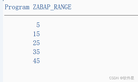 ABAP RANGE 的使用说明-CSDN博客