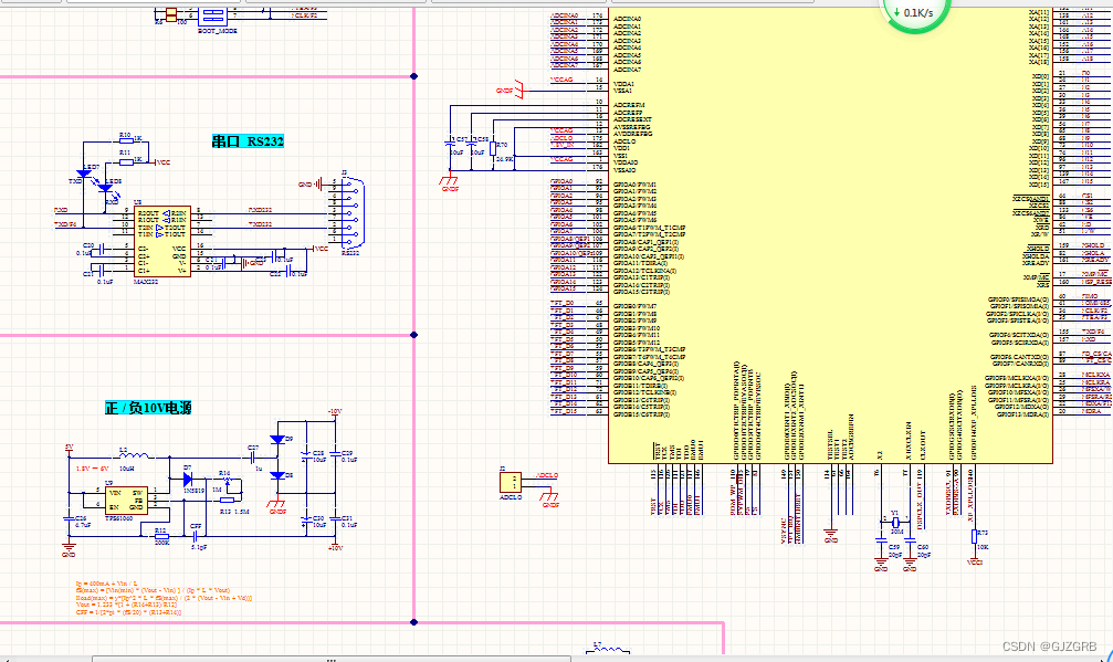基于TMS320F2812芯片设计电机控制器DSP开发板评估板硬件（原理图+PCB+封装）工程文件，AD09设计的项目工程文件_dsp f2812开发板-CSDN博客