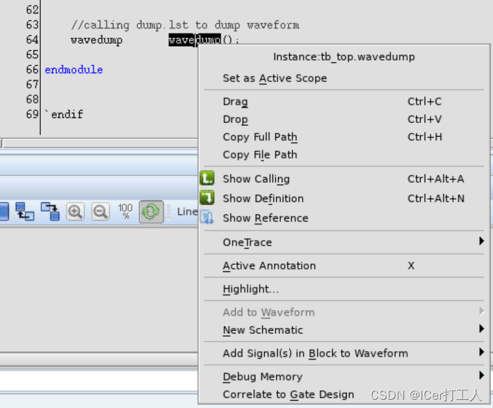 Verdi nTrace Source Code pane 信号高亮Highlight实现_verdi 高亮-CSDN博客