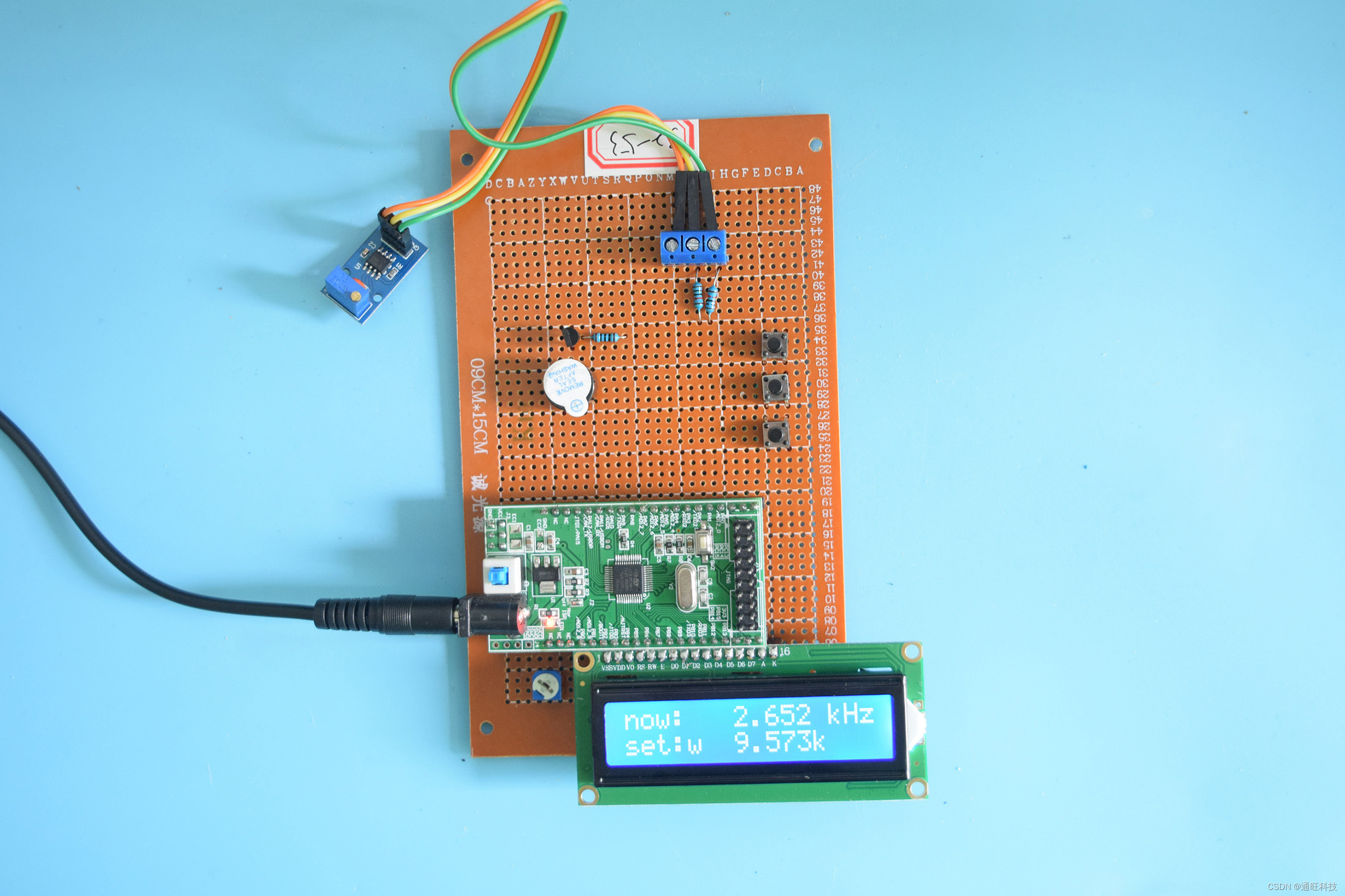 基于stm32单片机数字频率计频率检测配ne555脉冲发生器设计53基于stm32的数字频率计 Csdn博客