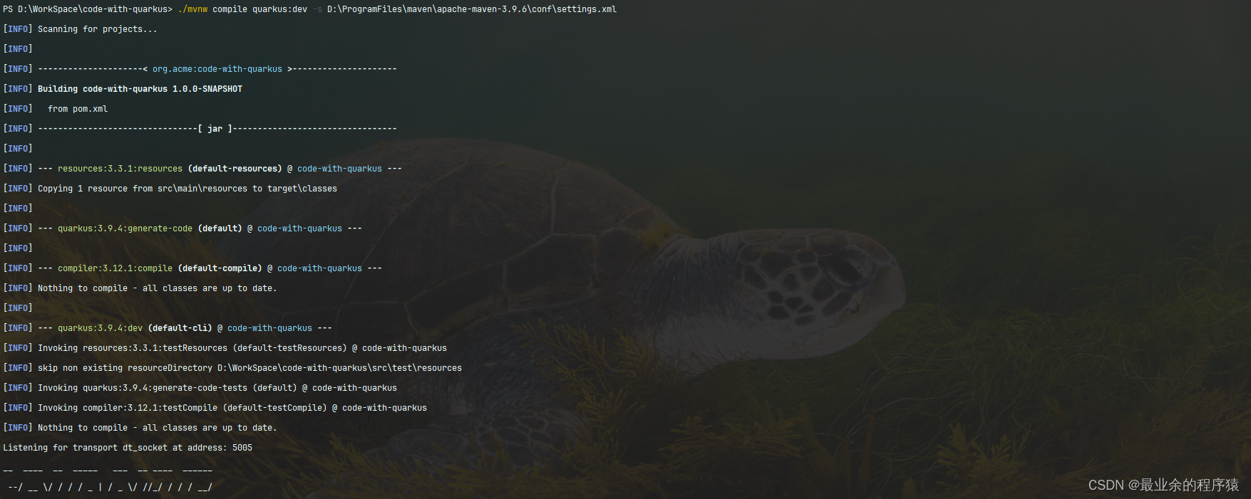 快速创建一个quarkus 项目_quarkus crud-CSDN博客