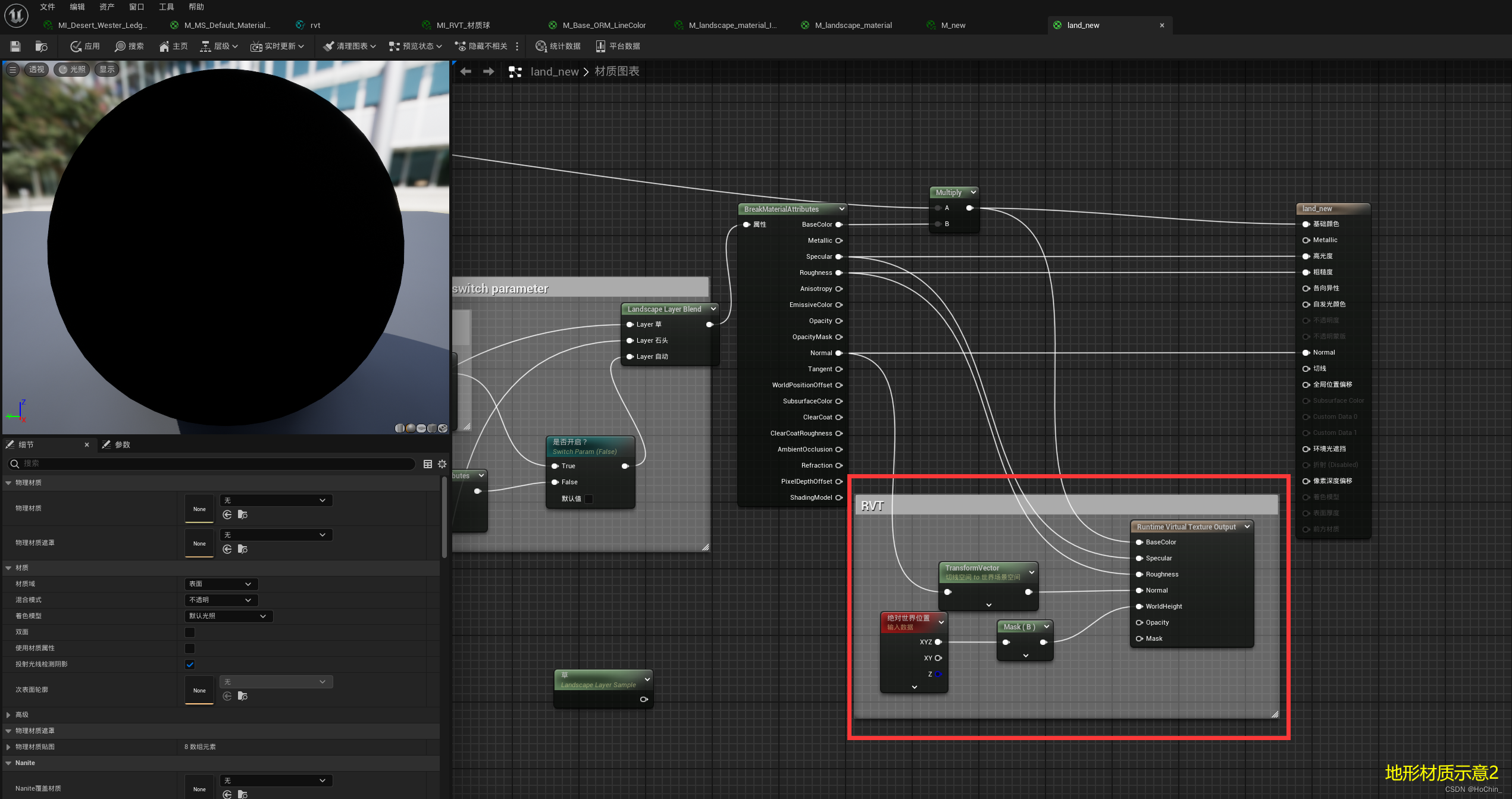 UE5 (虚拟纹理）RVT材质_ue5中的rvt是什么-CSDN博客