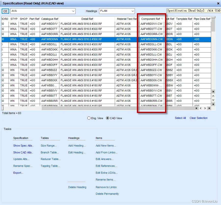 PDMS管道重量的录入方式(技术分享)_pdms propcon-CSDN博客