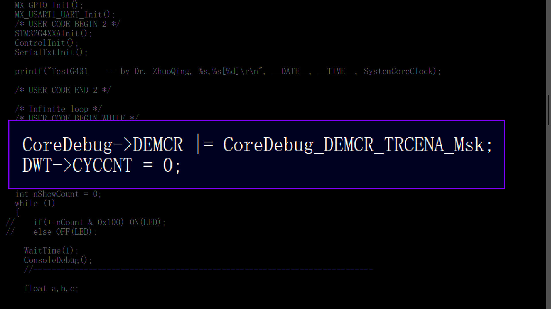 STM32G431的速度与功耗的测量_stm32 功耗测试-CSDN博客