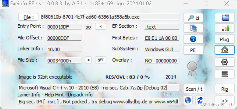 re题(11)BUUCTF-re 刮开有奖-CSDN博客