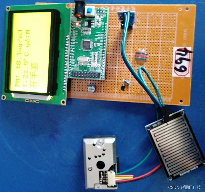 基于STM32单片机智能商场广告显示温度PM2.5检测设计19-694-CSDN博客