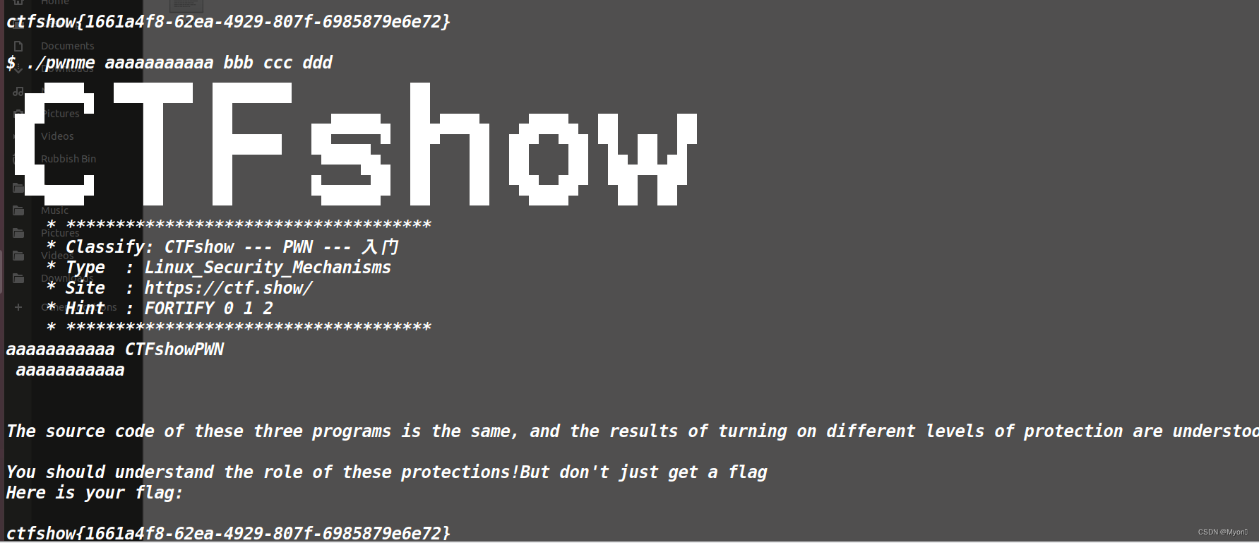CTFshow-PWN-前置基础（pwn32-pwn34）_ctfshow pwn32-CSDN博客