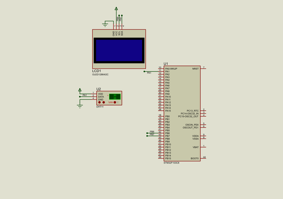 【Proteus】STM32 MCU 驱动 DHT11_dht11 proteus-CSDN博客