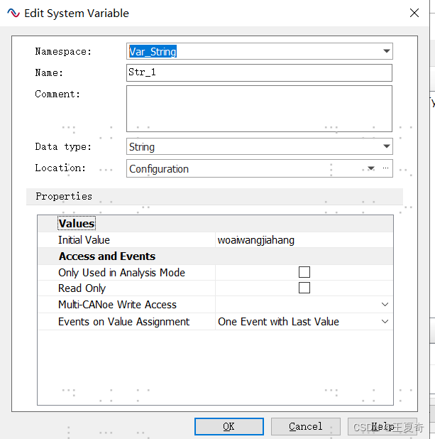 CAPL变量中的系统变量+环境变量+DBC信号变量_capl系统变量和环境变量-CSDN博客