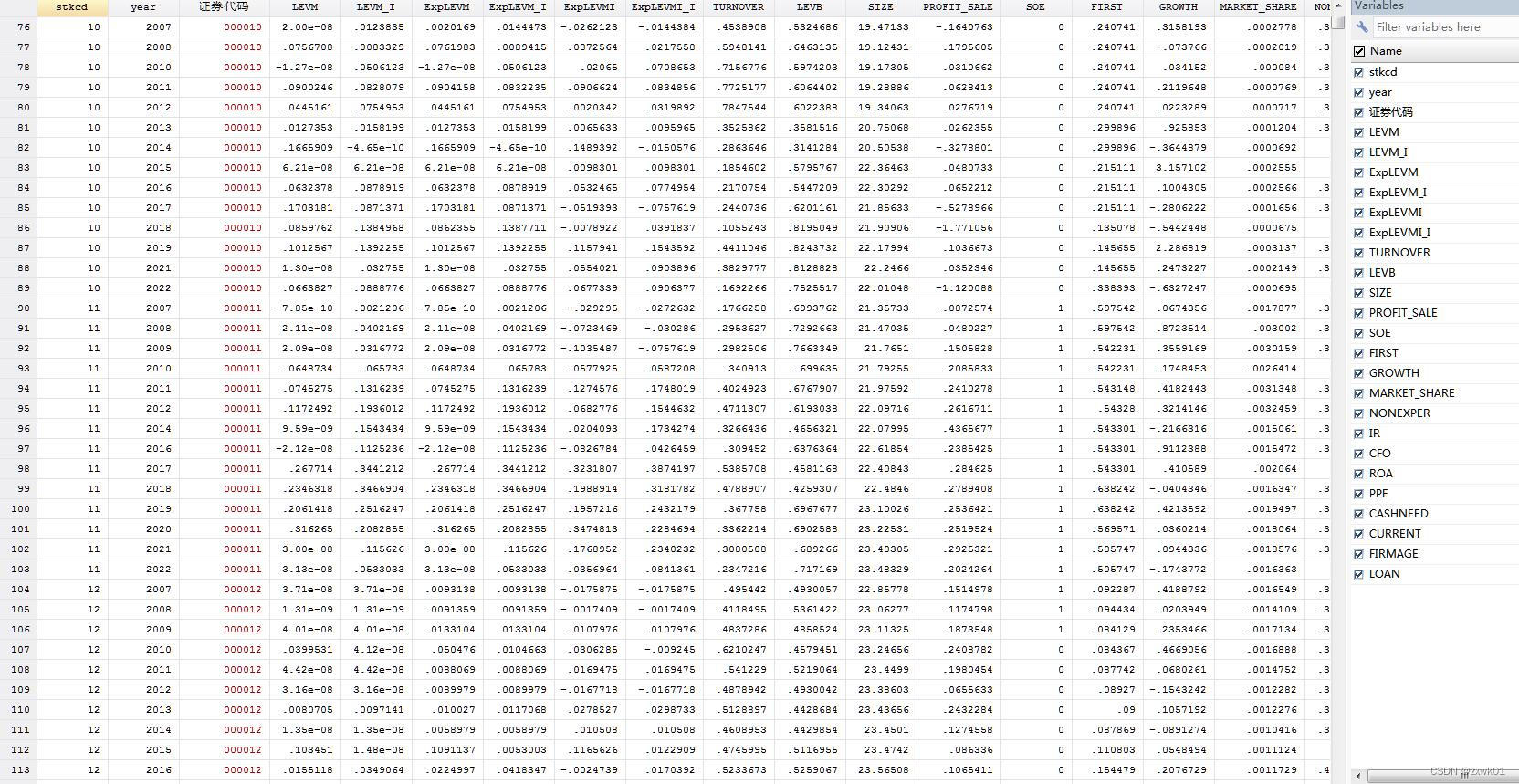 【2007-2022年更新优化】杠杆操纵的测度: XLT-LEVM法计算Stata代码_杠杆操纵计算stata-CSDN博客