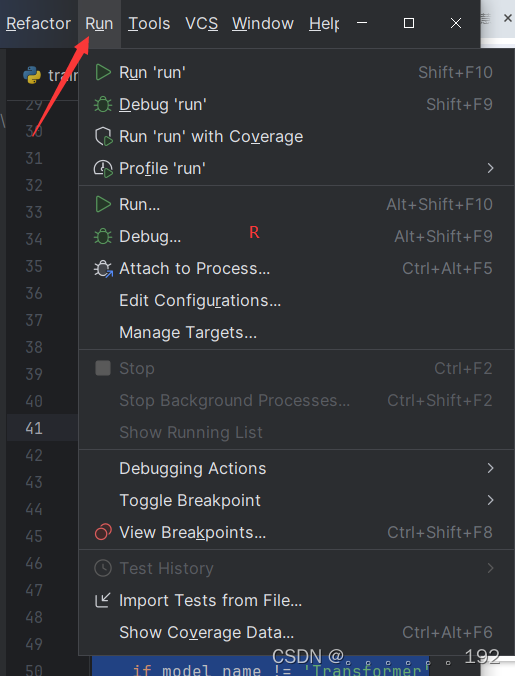 run.py: error: the following arguments are required: --model-CSDN博客