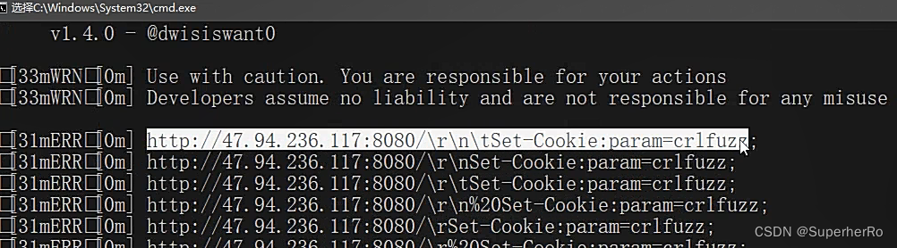 WEB攻防-通用漏洞&CRLF注入&URL重定向&资源处理拒绝服务_crlf注入漏洞-CSDN博客