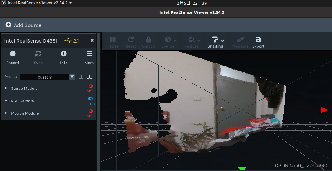 ubuntu中使用Realsense相机建图,结果显示在RealSense Viewer_realsense viewer ubuntu-CSDN博客