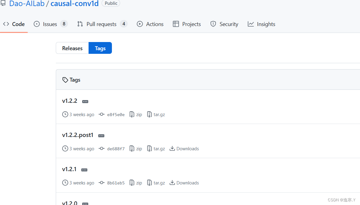 在Linux系统内使用conda安装Mamba与causal-conv1d_linux 安装 causal-conv1d-CSDN博客