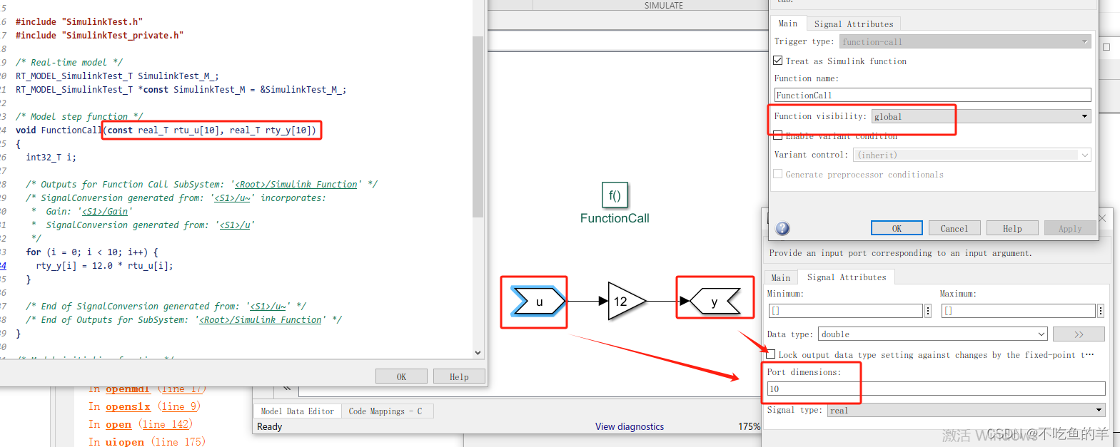 Simulink模块使用_interpret vector parameters as 1-d-CSDN博客