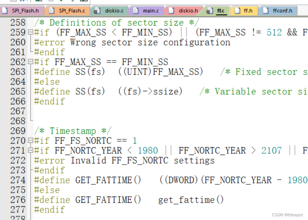 STM32 keil 使用FatFs时出现报错Error: L6218E: Undefined symbol get_fattime (referred from ff.o)._stm32的 ...