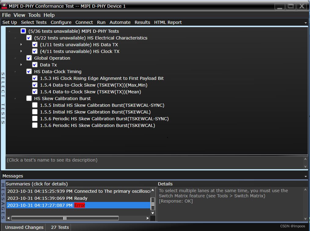【高速硬件设计实践】MIPI-CSI2 DPHY（测试方法篇）_泰克mipi-csi测试规范-CSDN博客