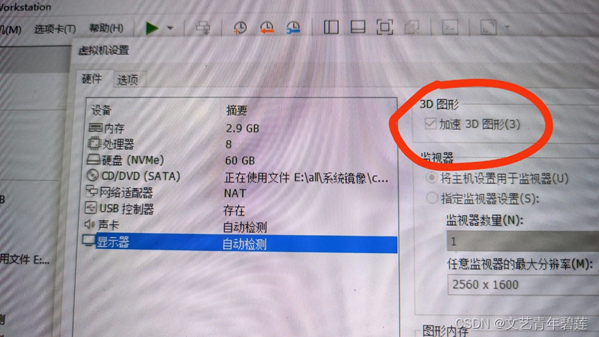 VMWARE虚拟机开机显示不支持3D解决_此主机不具有3d支持怎么解决-CSDN博客