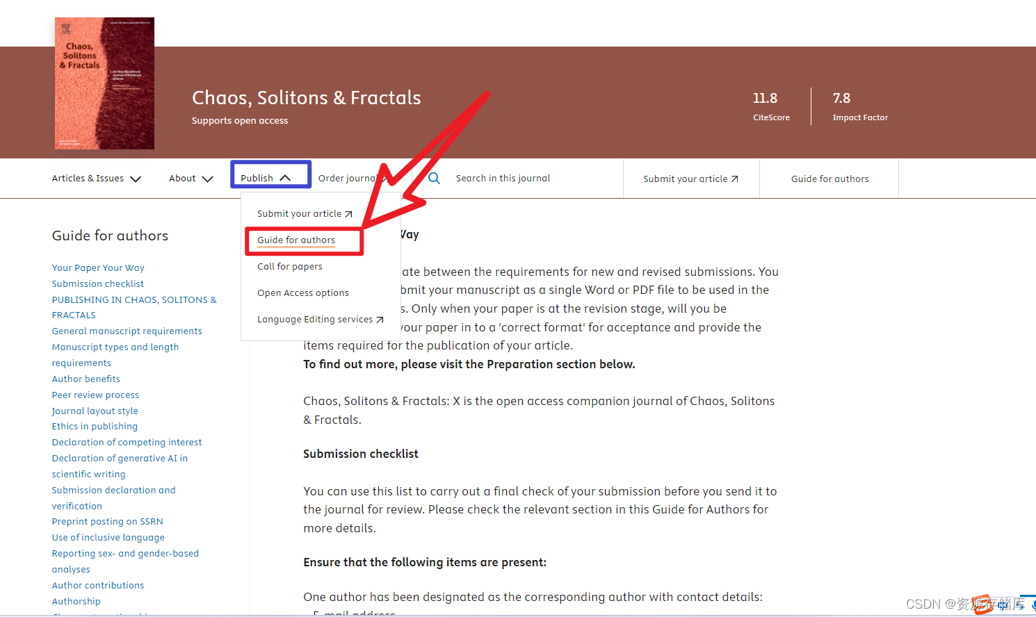 【期刊】【Chaos, Solitons & Fractals】_chaossolitonsandfractals投稿流程-CSDN博客