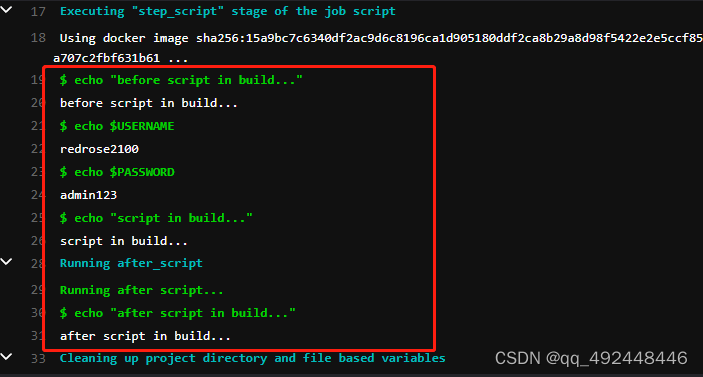 Gitlab CICD Pipline流水线语法job、script、stages、stage、before_script、after_script、variables、.pre、.post ...