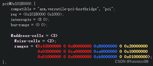 linux dts pcie ranges属性的含义-CSDN博客