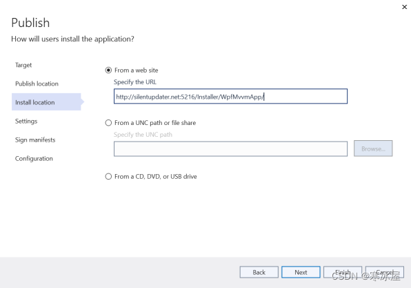 .NET静默ClickOnce安装程序，用于C#和VB中的Winform和WPF_c# 静默更新-CSDN博客