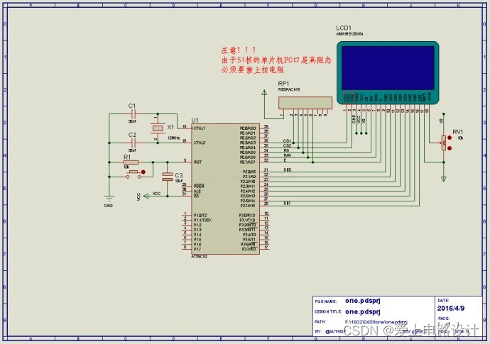 12864液晶显示原理(C代码)-CSDN博客