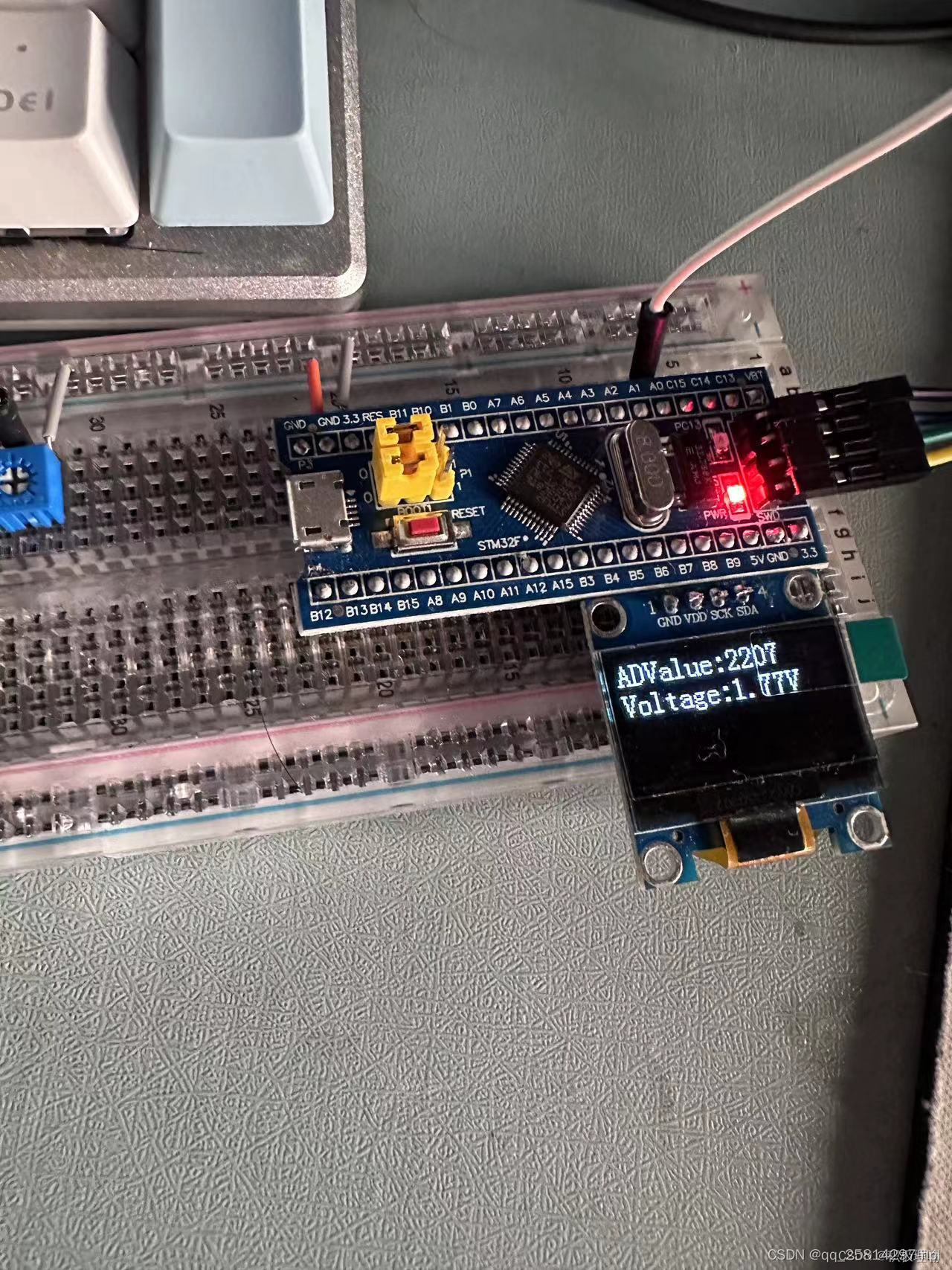 STM32AD（单通道&多通道）_stm32 adc多通道-CSDN博客