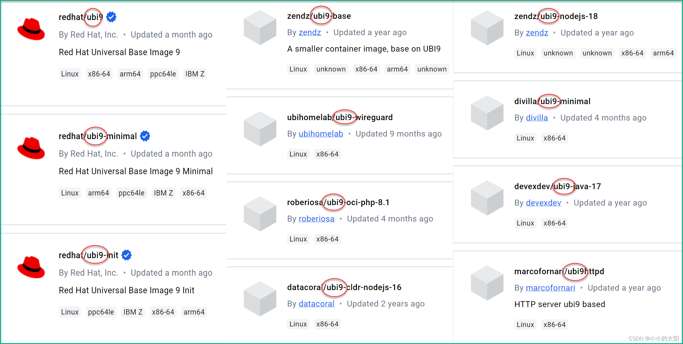 选择困难症之 Docker 镜像带 UBI 关键字_ubi docker-CSDN博客