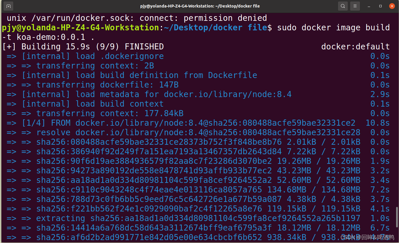 【回眸】Docker阮一峰 Docker 入门教程 之 跟练版_docker 阮一峰-CSDN博客