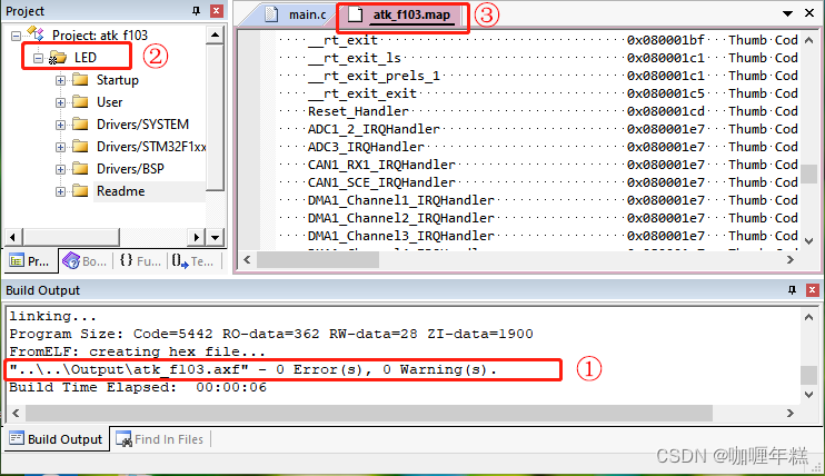 【正点原子STM32】STM32启动过程浅析（MAP文件、STM32启动过程、启动模式、Reset_Handler函数、__initial_sp堆栈的起始地址、堆栈）_stm32 启动文件浅析 ...
