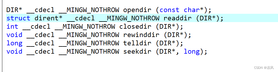 c语言dirent库使用_dirent.h-CSDN博客