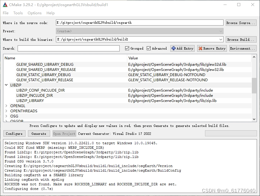 OsgEarth嵌入qt开发学习笔记（1）-使用vs2022编译OSG、OSGEASRTH、OSGQT_osgearth qt-CSDN博客