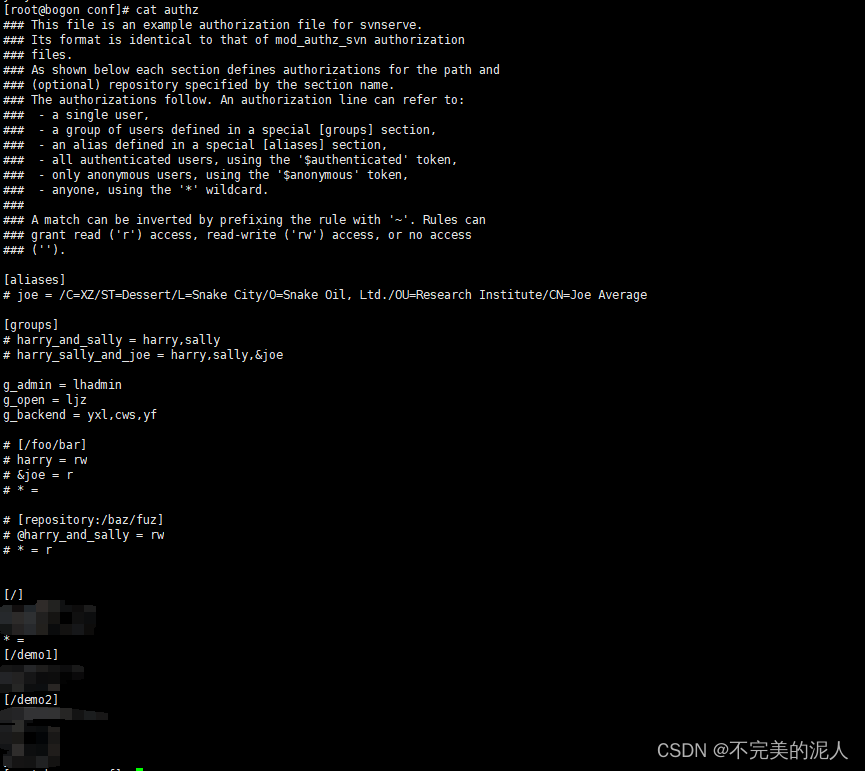 Centos8.5版本Linux系统配置SVN代码仓库及权限配置--细节教学_svn目录权限配置-CSDN博客