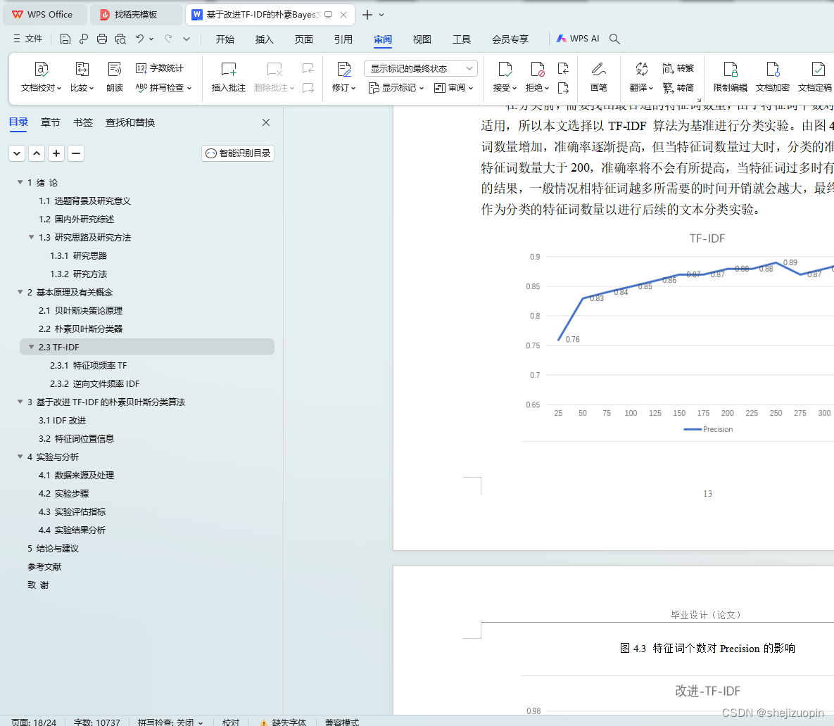基于改进tf Idf的朴素bayes文本分类器的实现和应用 Csdn博客