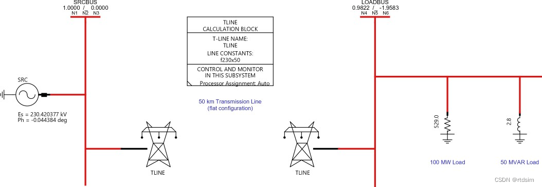 3-RTDS/RSCAD FX入门教程-2-简单交流系统_rscad该怎样学习-CSDN博客