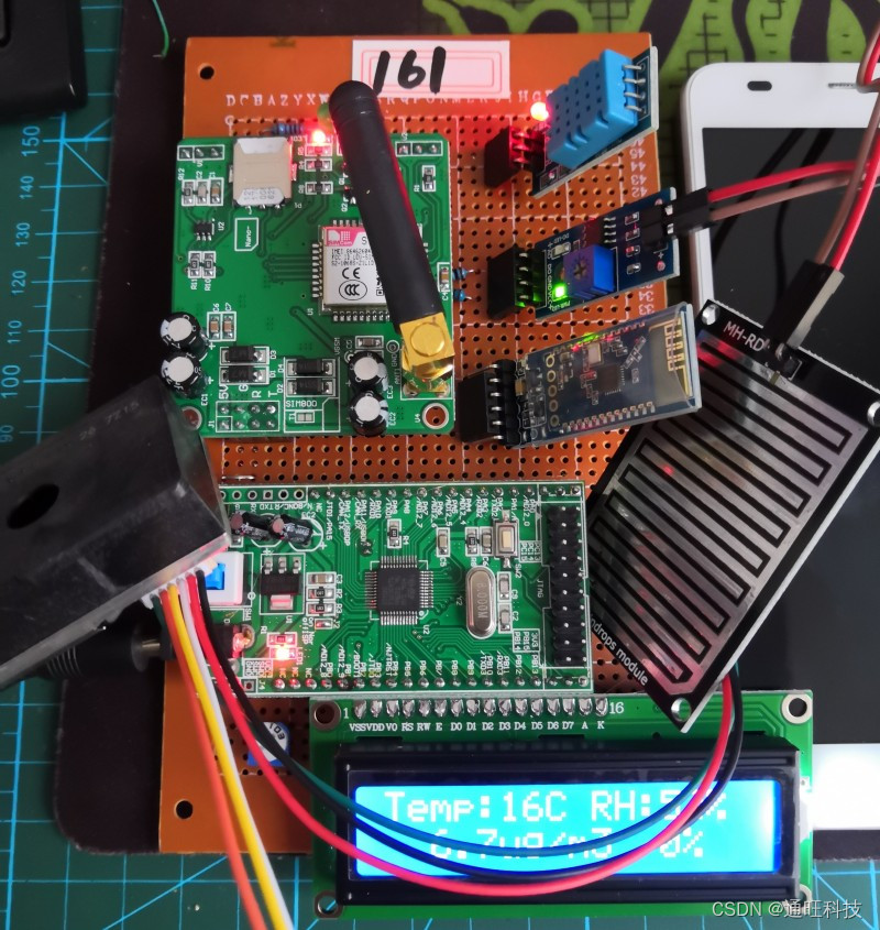 基于STM32单片机智能气象观测温湿度PM2.5雨滴蓝牙GSM设计20-161-CSDN博客