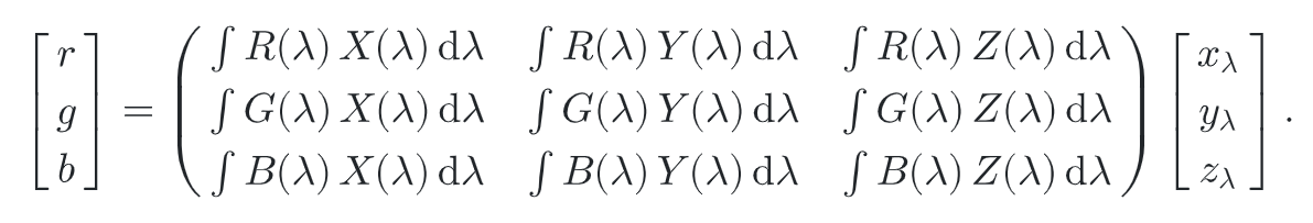 4.6 颜色 - Physically Based Rendering From Theory To Implementation(PBRT)_pbrt ...