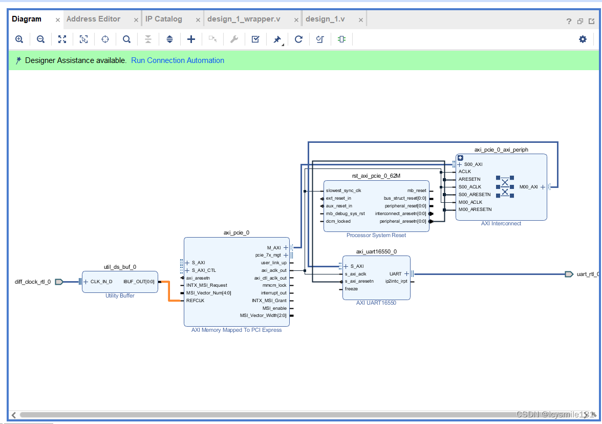 AXI Memory Mapped To PCI Express IP 核设计实例-CSDN博客