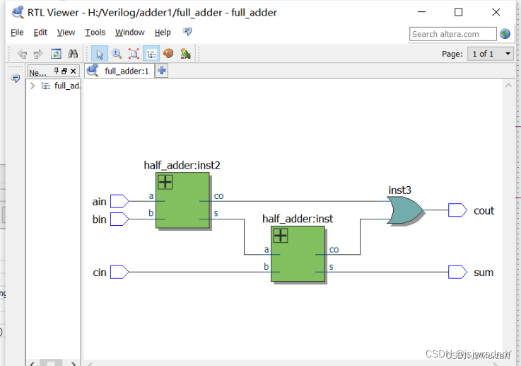 Fpga编程入门——hdlbits练习、quartus编写加法器怎么用quartus Ii的verilog写加法器 Csdn博客